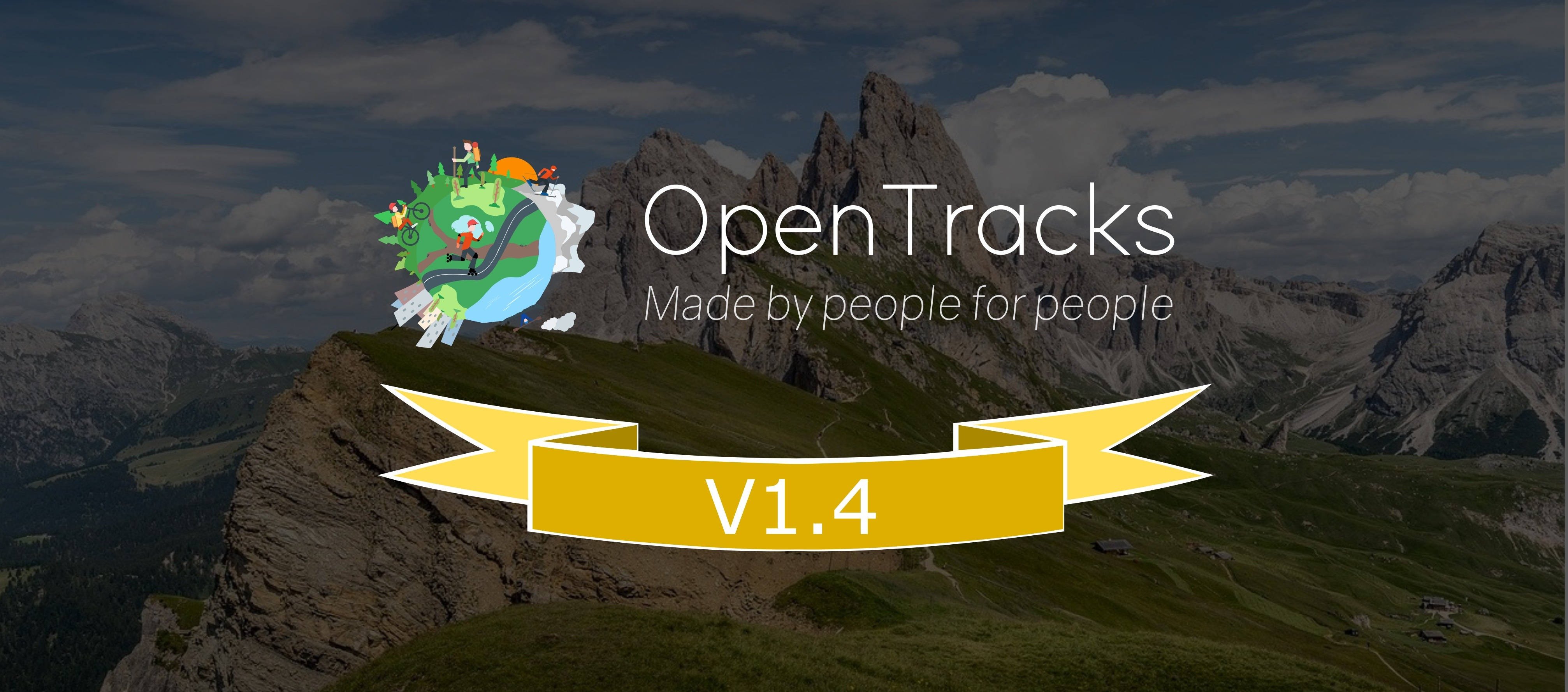 Le nouvelle version 1.4 est disponible | OpenTracks